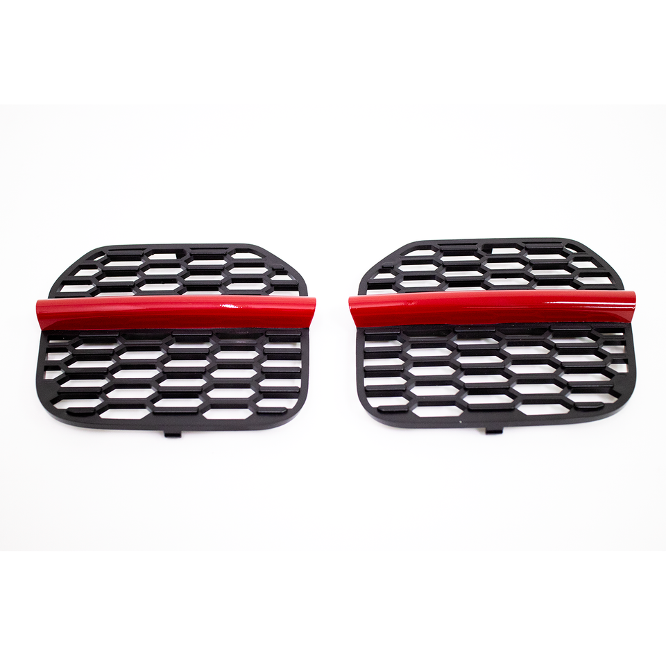 For Mini Cooper LCI2 F55 F56 JCW Lower Grille Stone Guard Mesh Cover ...