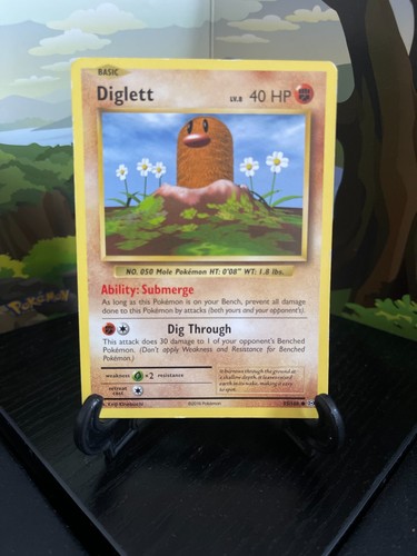 Diglett 55/108 - Evolutions - Common - Pokemon TCG Card - HP | eBay