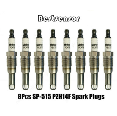 8Pcs New Spark Plugs PZH14F SP515 Fits for Motorcraft SP-546 F150 5.4L ...