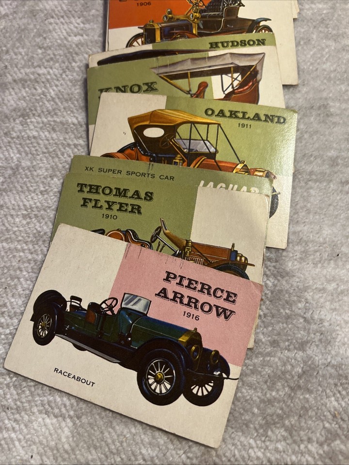 WORLD ON WHEELS CARD LOT 1954 TOPPS PARTIAL SET (76% Complete Set) 122 ...