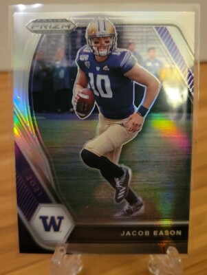Jacob Eason 2021 Prizm Draft Picks Silver #34 A18 | eBay