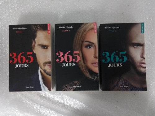 365 Jours Lot 3 Livres Français Hugo Roman Grand Format Blanka Lipinska ...
