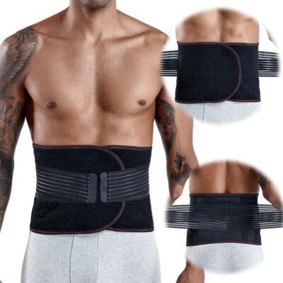 Men & Women Waist Trainer Body Shaper Tummy Control Belt Belly Girdle ...