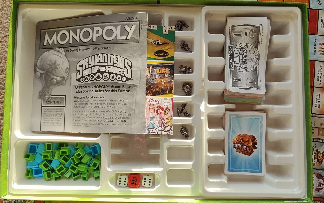 Monopoly Skylanders Swap Force Board Game for sale online | eBay