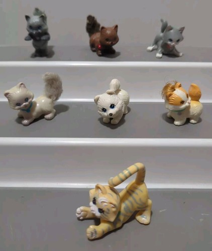 LPS Littlest Pet Shop Lot of 7 Dogs and Cats Vintage 90s Kenner | eBay