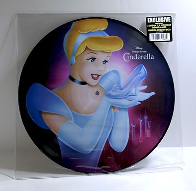 Songs From CINDERELLA Picture Disc VINYL LP DISNEY SOUNDTRACK New LTD ...