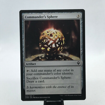 COMMANDER'S SPHERE COMMANDER LEGENDS MTG COLORLESS ARTIFACT COMMON - NM ...