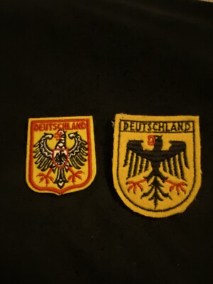 VTG Lot Of 2 DEUTSCHLAND Germany Felt Sew On Patches | eBay