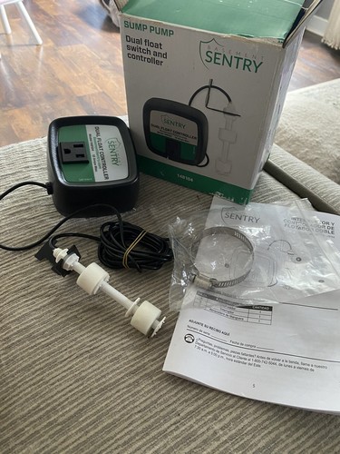 Basement Sentry Sump Pump Dual Float Switch & Controller 148104 12Amps ...