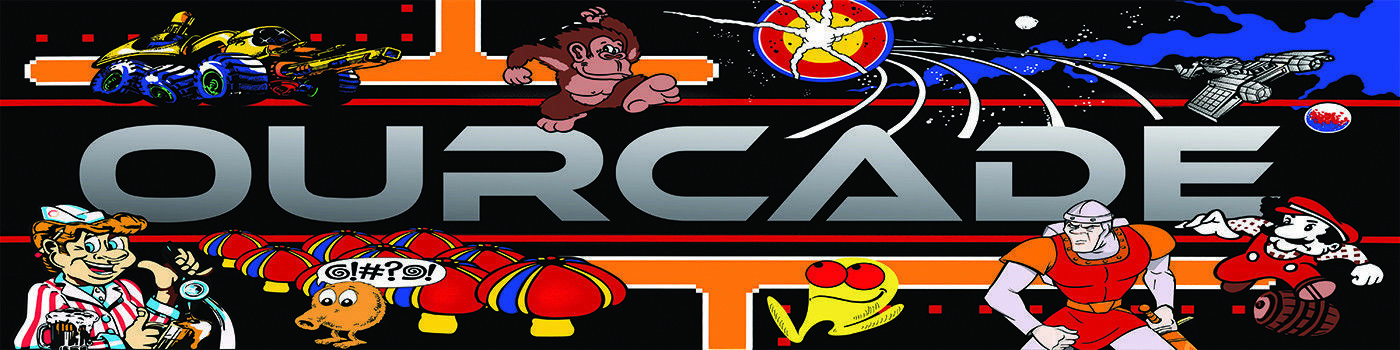 Mame Arcade Multicade Marquee For Reproduction Header/Backlit Sign | eBay