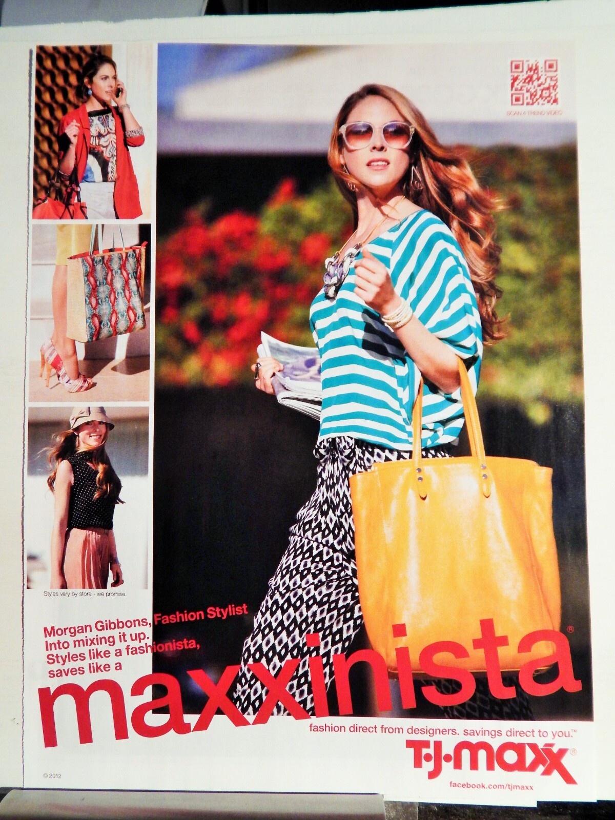 MAXXINISTA FINE FASHIONS ORIG VTG 2012 ADVERTISEMENT | eBay