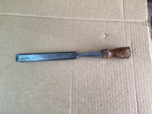 Vintage Original Clean Cut Beveled Wood Chisel | eBay