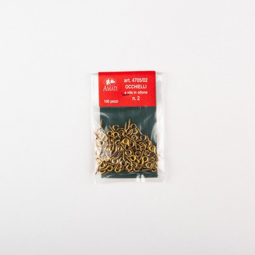 Amati AM4705-02 Brass Screw Eyelets Type 2 (100 pcs) Modeling | eBay