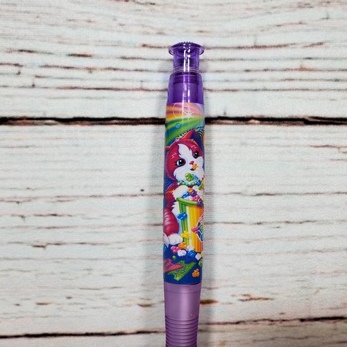 Lisa Frank Jumbo Pen Casey Twilight Star Popcorn Rainbow Stationary 90s ...