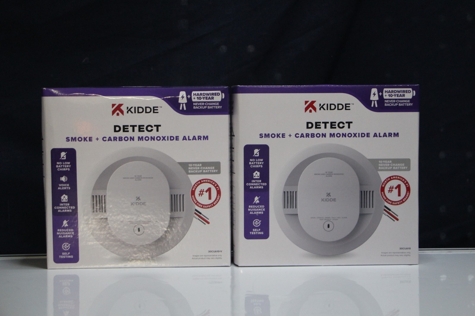 2 Kidde Detect Smoke + Carbon Monoxide Alarm 30CUA10 New | eBay