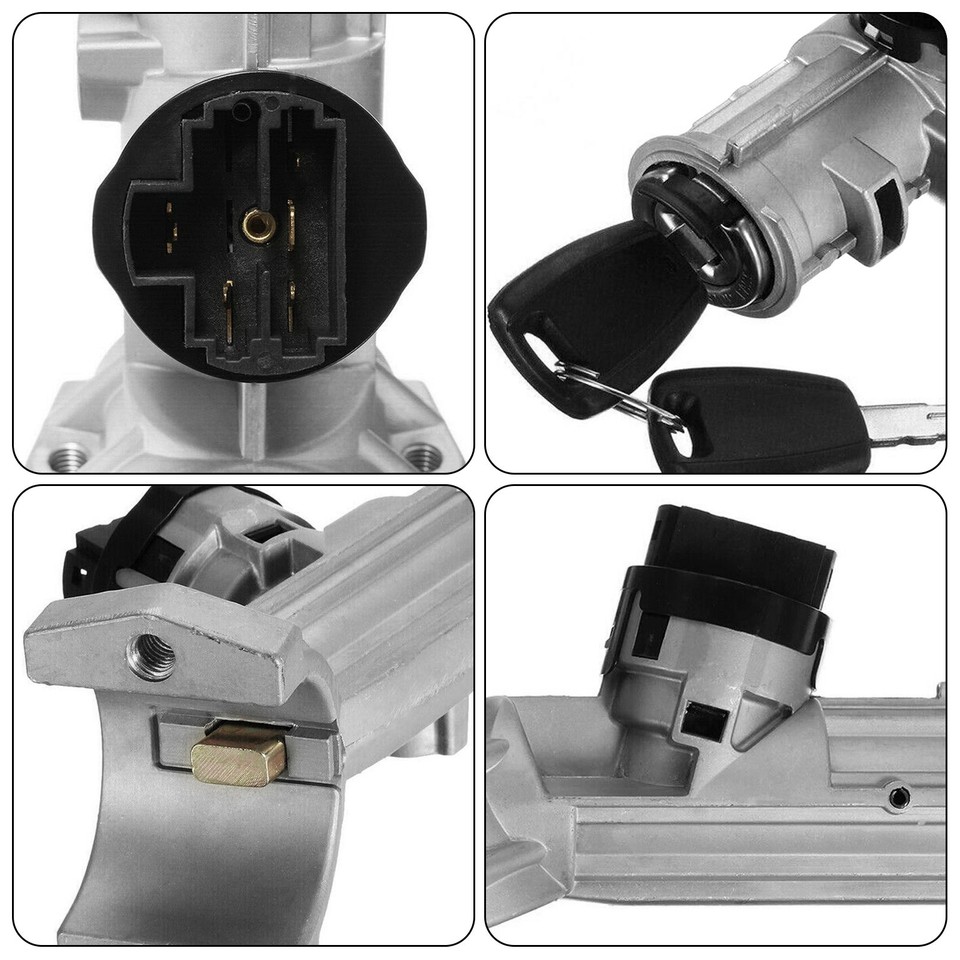 Ignition Barrel Lock Switch & 2 Keys For Peugeot Boxer Citroen Relay ...