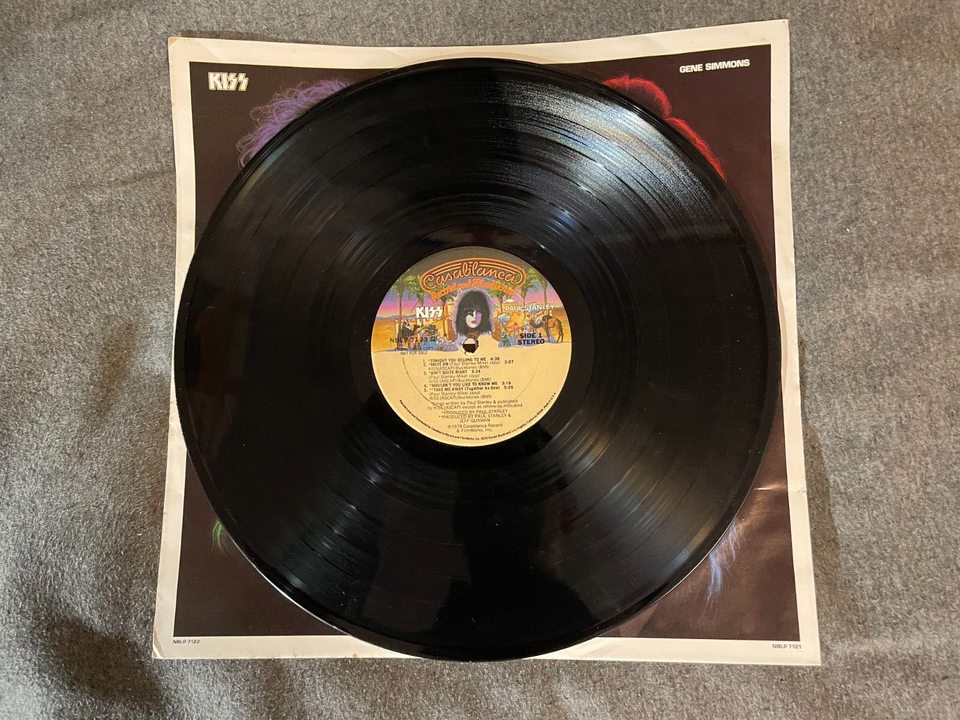 Kiss Promo LP - Paul Stanley - Casablanca NBLP 7123 | eBay