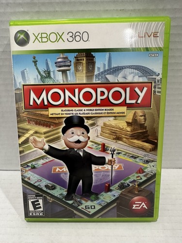 Monopoly (Microsoft Xbox 360, 2008) Video Game | eBay