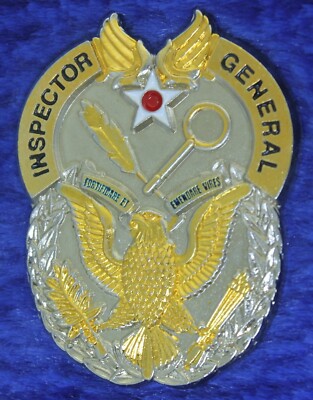 USAF ACC Inspector General Challenge Coin C-1 | eBay