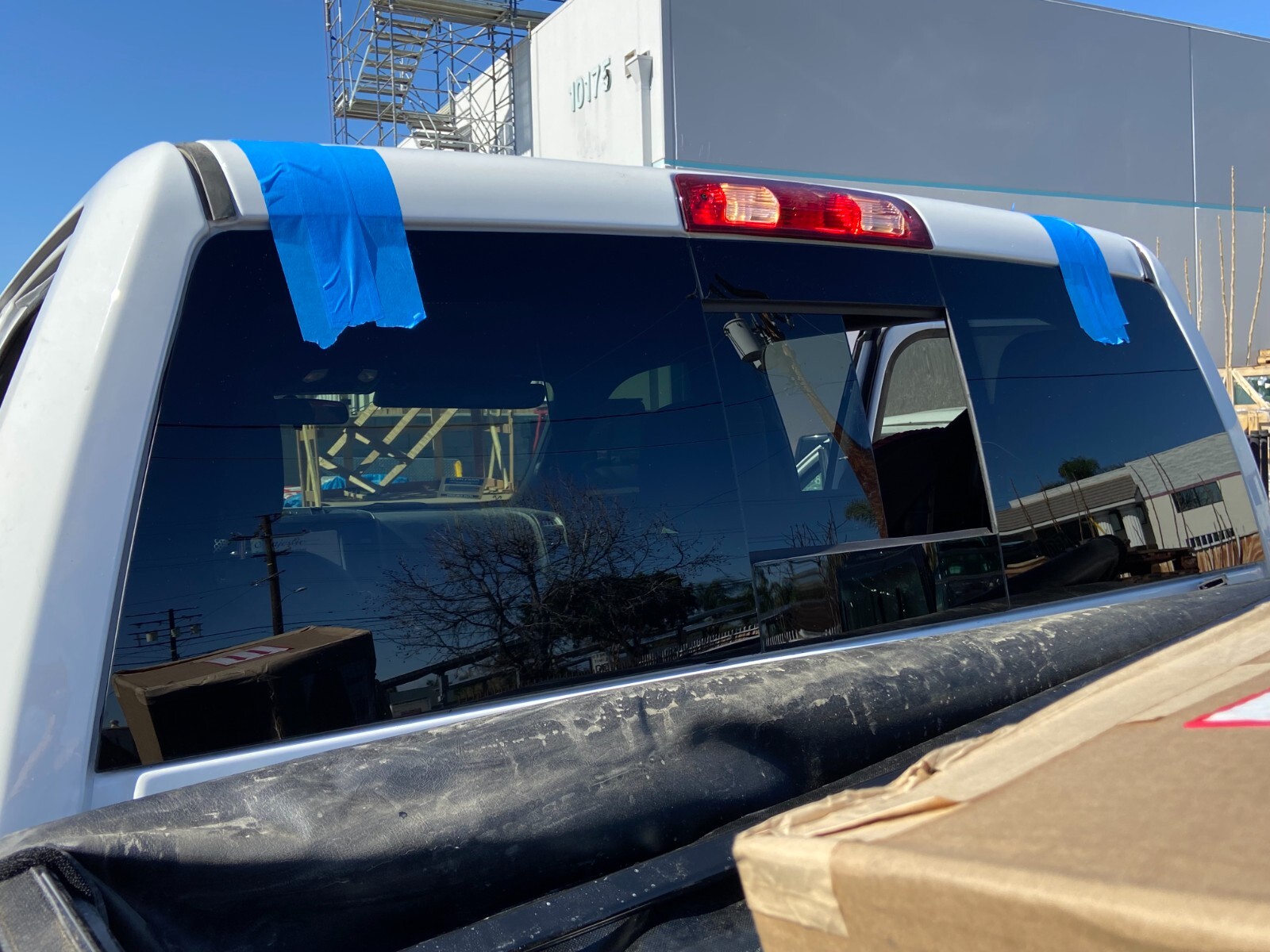Fit: 2009-2018 Ram Pickup 1500 Power Ready Slider Back Glass Window ...