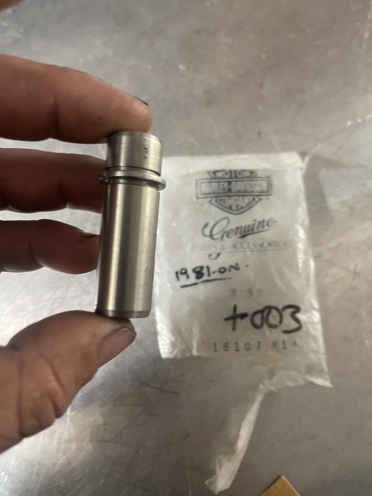 Harley Davidson 18107-81a Shovelhead FL FLH FXEngine Motor Valve Guide ...