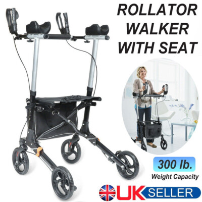 Upright Mobility Walker Upwalker lightweight rollator walker 4 wheel ...