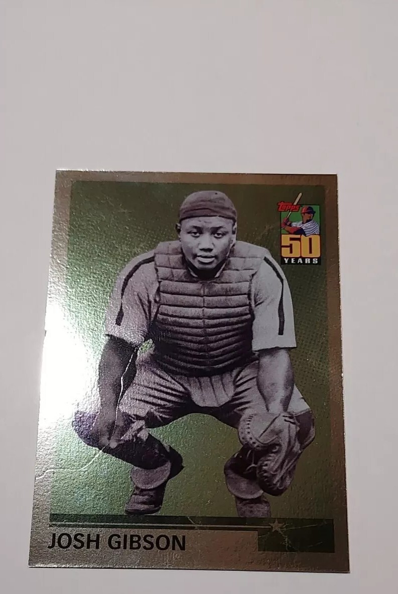 2001 Topps JOSH GIBSON Baseball What Could Have Been Card WCB1 Topps 50 ...