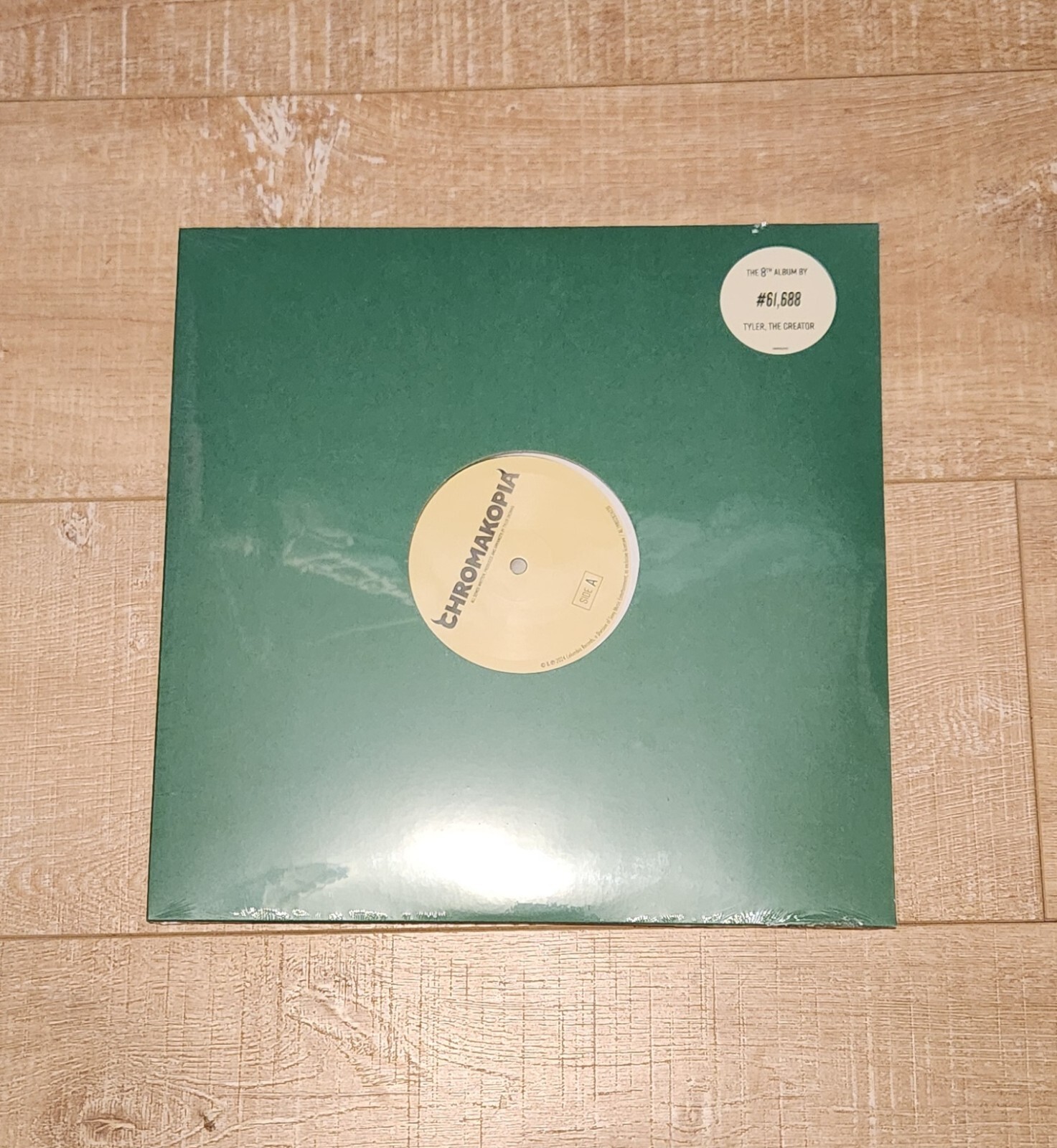 Tyler The Creator Chromakopia Limited Edition Double Vinyl Test Press ...