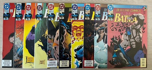 DETECTIVE COMICS #'s 655 656 657 658 659 660 661 662 663 664 : 10 comic ...