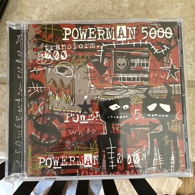Powerman 5000 - Transform CD, 2003, Dreamworks VG/VG+ 600445043329| eBay