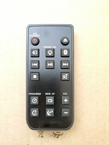For Blackweb SOUNDBAR Remote Control echo wall audio remote control | eBay
