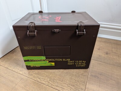 Blasting Explosive Ammo Box Plastic Surplus Container | eBay