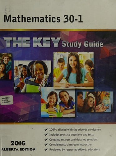The Key Study Guide, Mathematics 30-1, 2015 Alberta Edition | eBay
