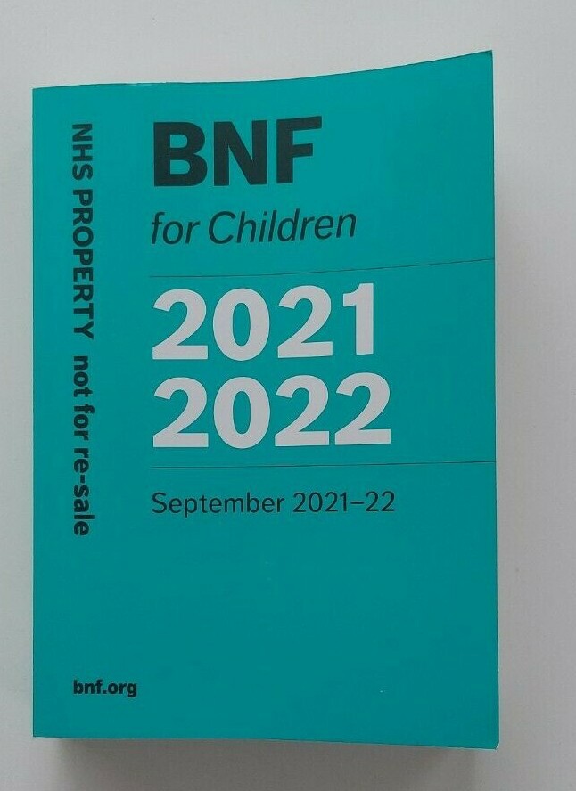 BNF for Children 2021-2022 by Paediatric Formulary Committee (Paperback ...
