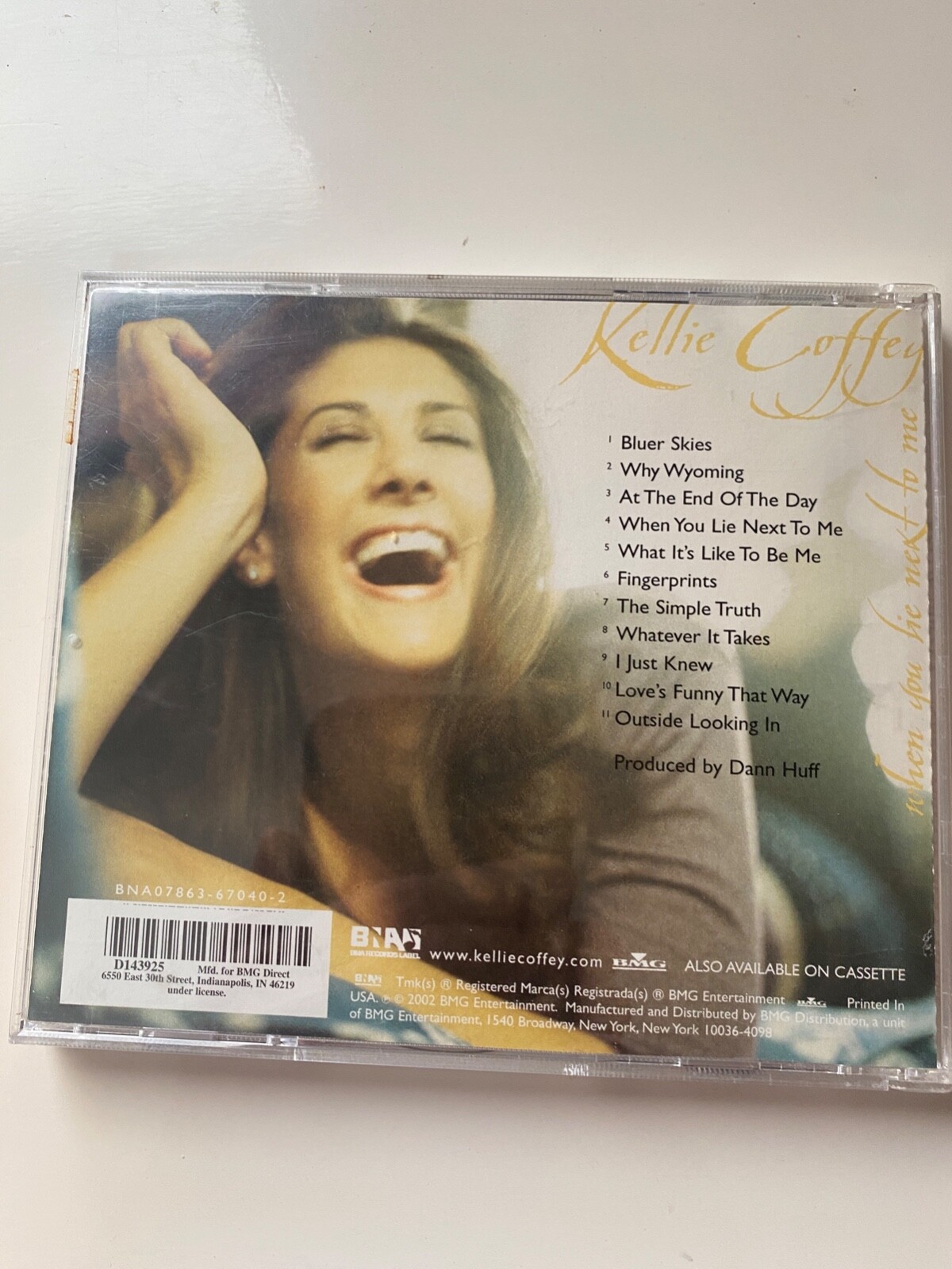 Kellie Coffey When You Lie Next to Me Country Music Audio CD BNA ...