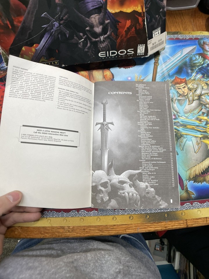 Revenant PC 1999 Vintage Big Box Computer game Eidos Conematix | eBay