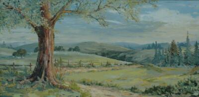 Beautiful Large Oil on Canvas Landscape by Listed Artist Ruth Anderson ...