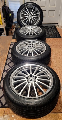 Audi VW Wheels A6, A8, A4, Allroad 18x8.5 w/ ️ NEW Tires & Near New ...