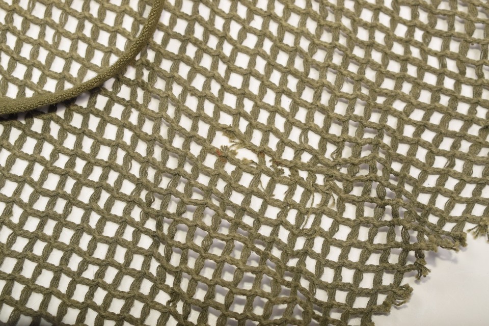 Original WWII US Army M1 Helmet M1944 Camouflage Net and Elastic Band ...