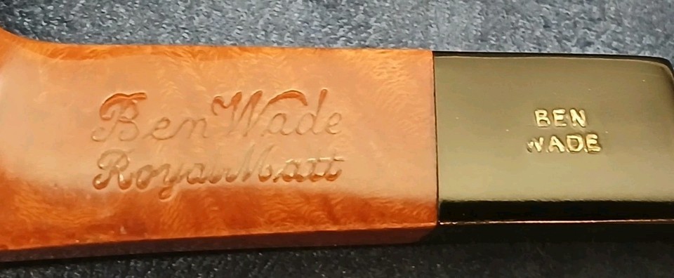 Beautiful Ben Wade Royal Matt 33 Bulldog Tobacco Pipe London England ...