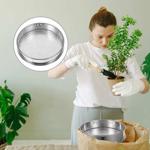 Soil Filter Sifting Screen Sieve Mesh Convenient Strainer Dirt Sifter ...