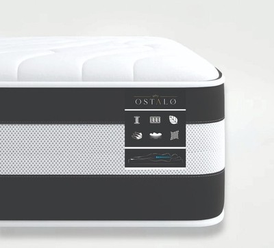 Hybrid Orthopaedic Mattress – Memory Foam & Bonnell Spring with 3D ...