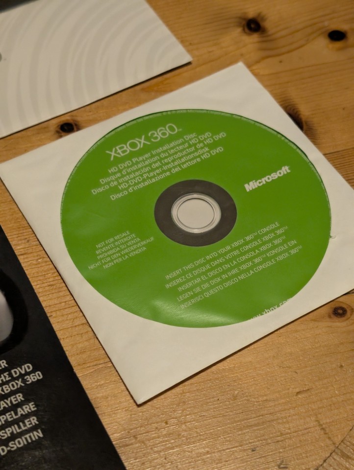 Microsoft Xbox 360 HD DVD Player (Boxed) VGC | eBay UK