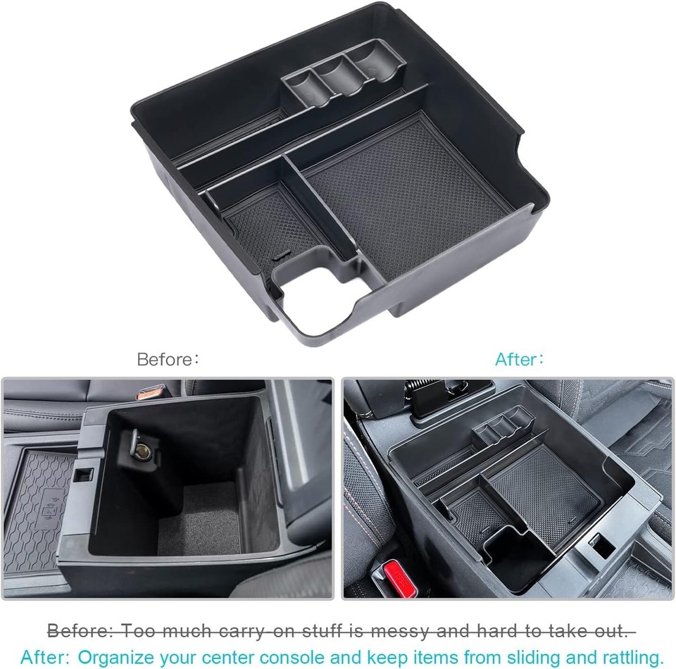 Center Console Organizer Tray for 2022-2025 Nissan Frontier – Storage ...
