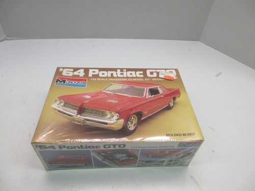 Monogram 64 Pontiac GTO Vintage Model kit 1/24 scale sealed | eBay