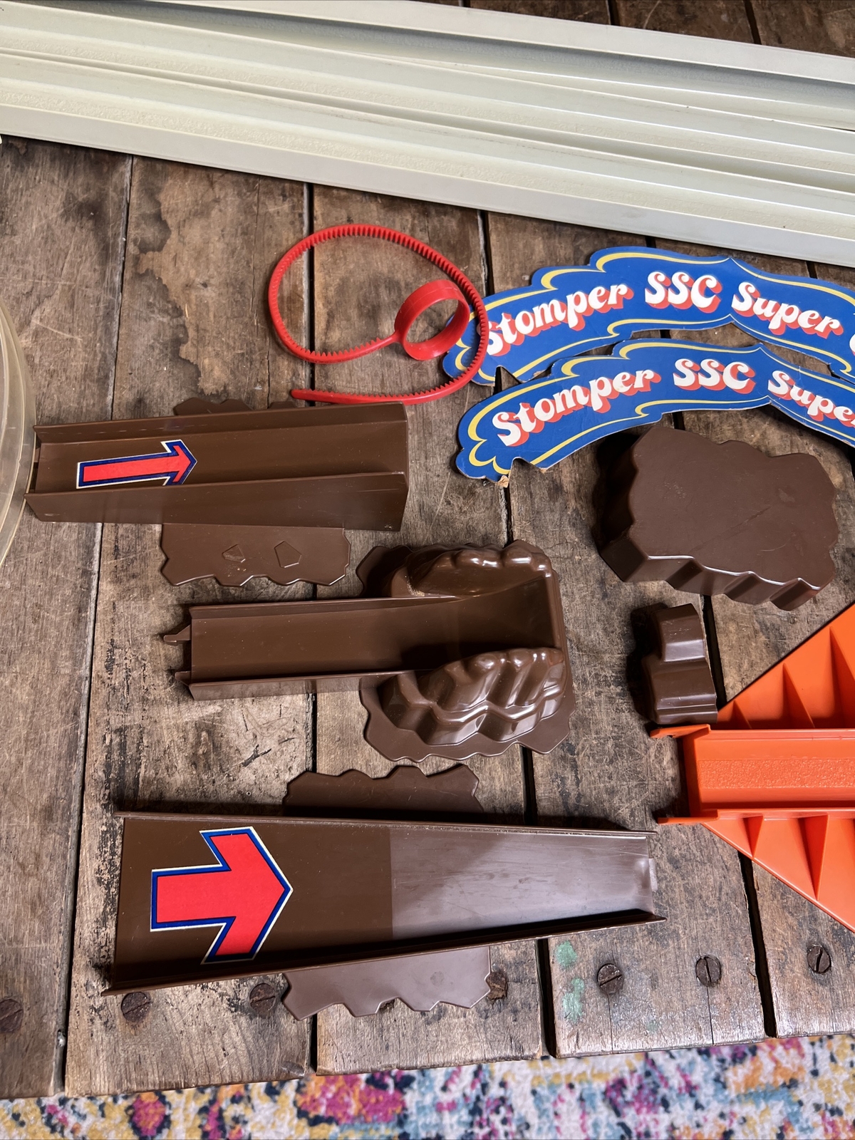 VINTAGE 1982 SCHAPER STOMPER SSC SUPER CYCLE DAREDEVIL LOOP SET IN ...