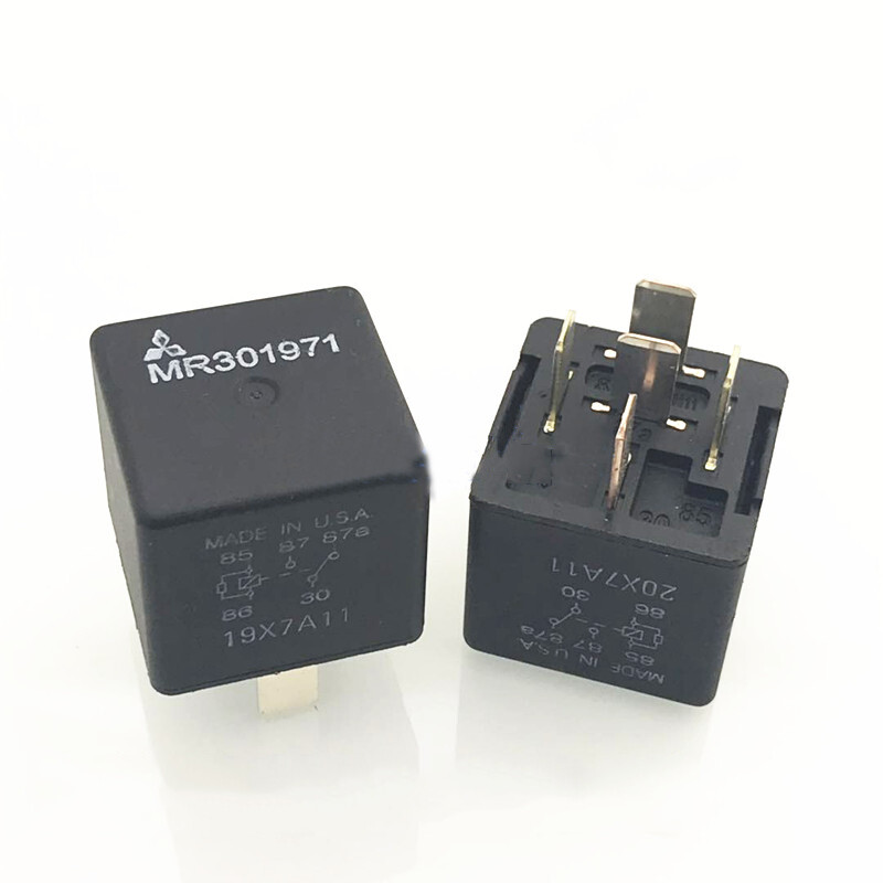 2PCS Mitsubishi MR301971 23136-A1-X64 Automotive Relay 5 Pins 12VDC 40A ...