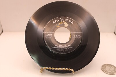 Mi Casa Su Casa Perry Como RCA Victor 45 RPM Record | eBay