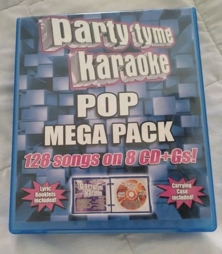 Party Tyme Karaoke - Pop Mega Pack 128-Song Mega Pack 8 CDs ...