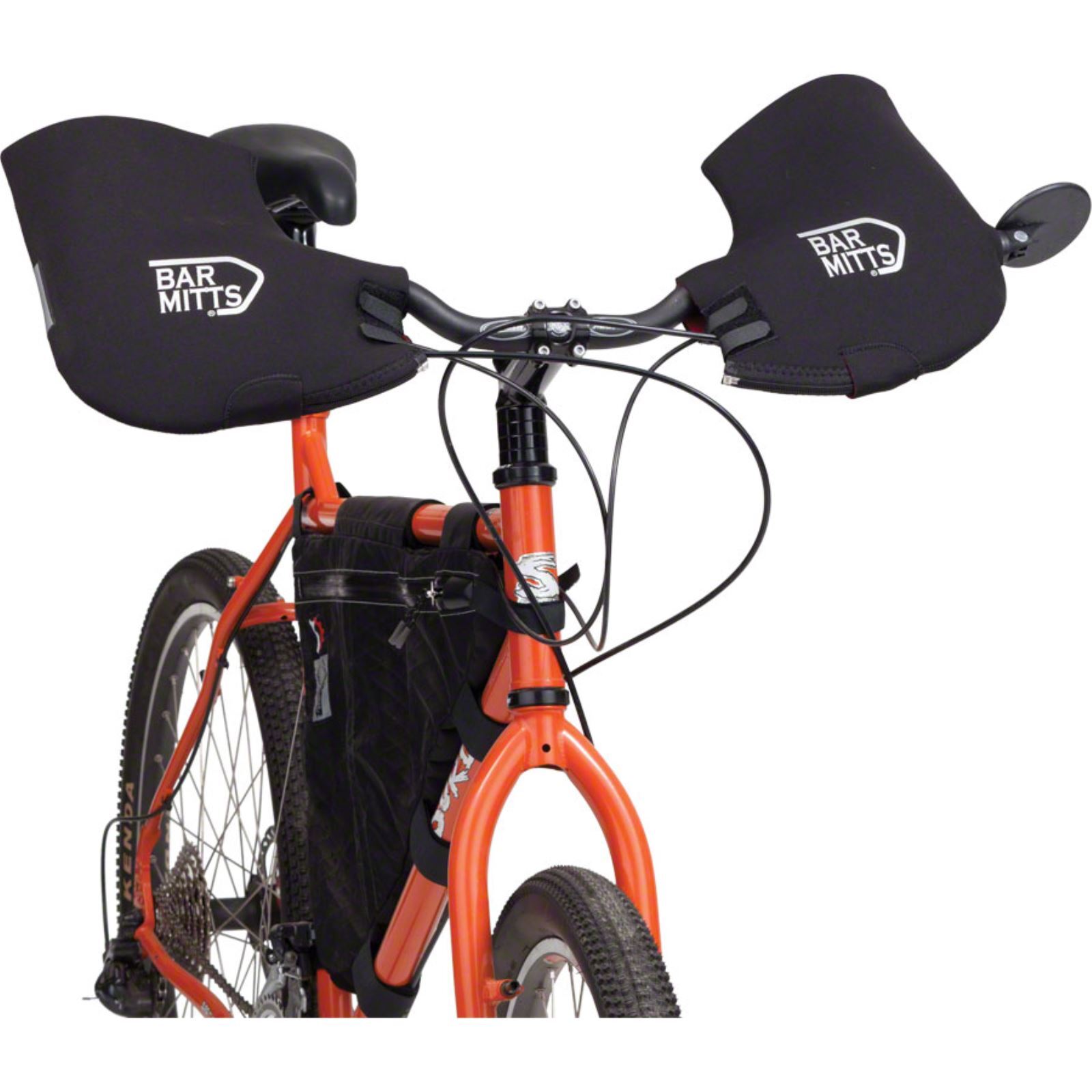 Bar Mitts Commuter Pogie Handlebar Mitten: for Mirrors XL Black M309BLK ...